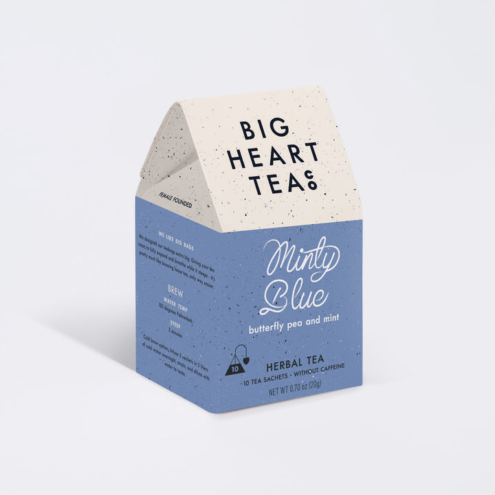 Minty Blue 10 ct Tea Bags – Citrus and Moss