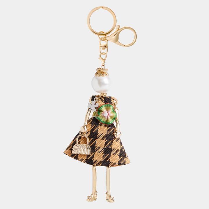 Charming Laides Key Fob + Bag Charm - Lana – Citrus and Moss