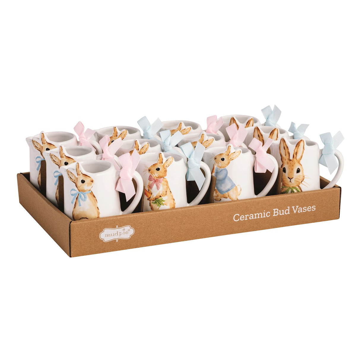 Easter Bud Vases, 4 assorted (sold separately) – Citrus and Moss