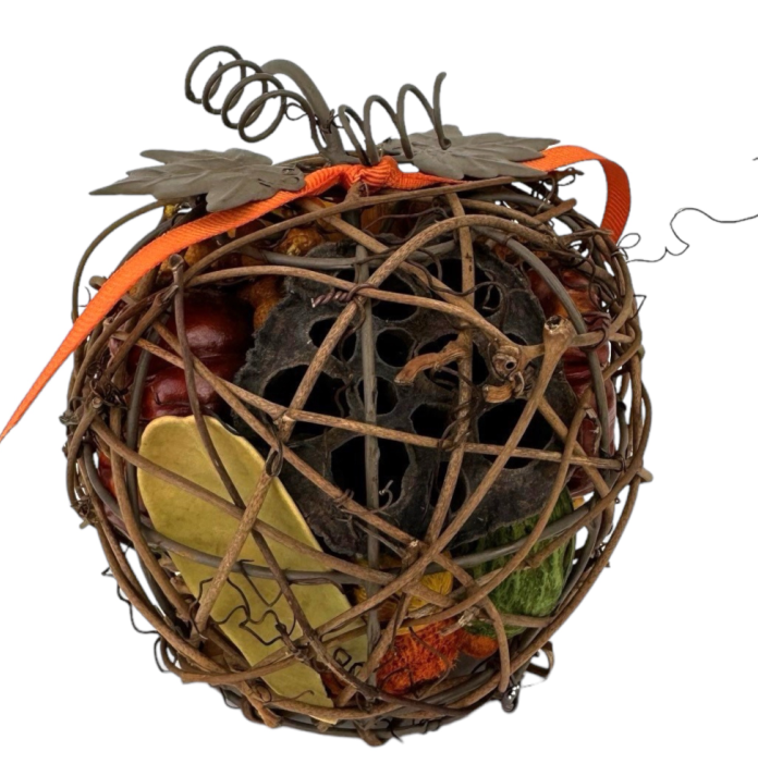 4" VINE PUMPKIN – Citrus and Moss