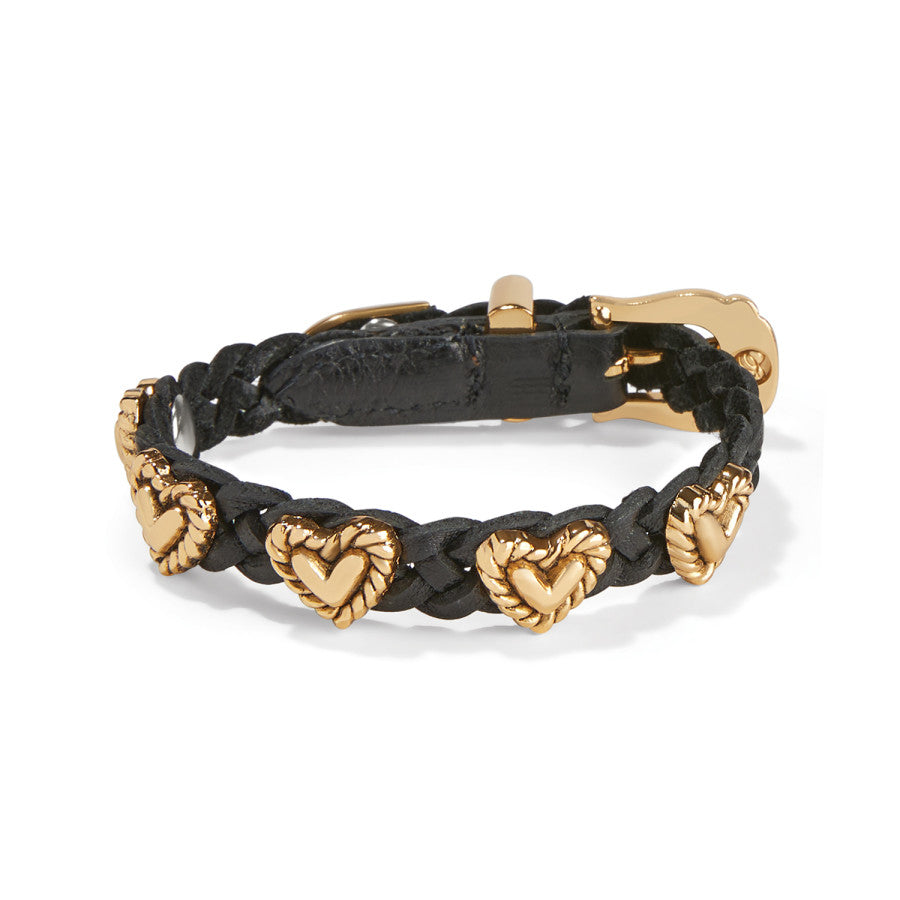 Roped Heart Braid Bandit – Citrus and Moss